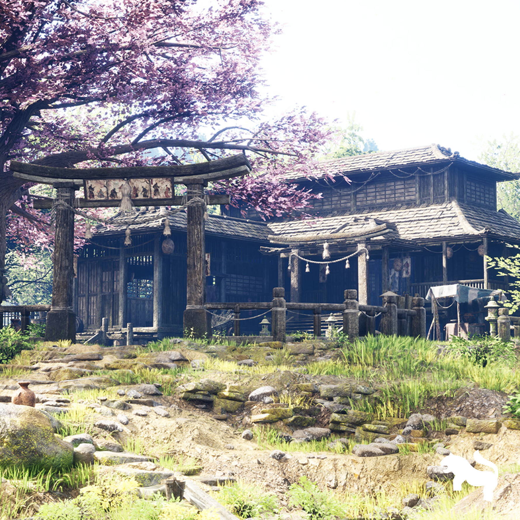 ArtStation - Feudal Japanese Village Environment