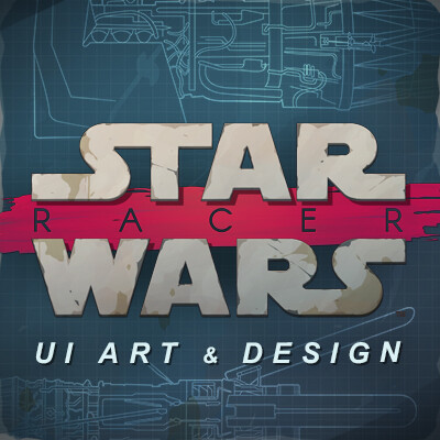 ArtStation - Star Wars Racer UI Art/Fan Project