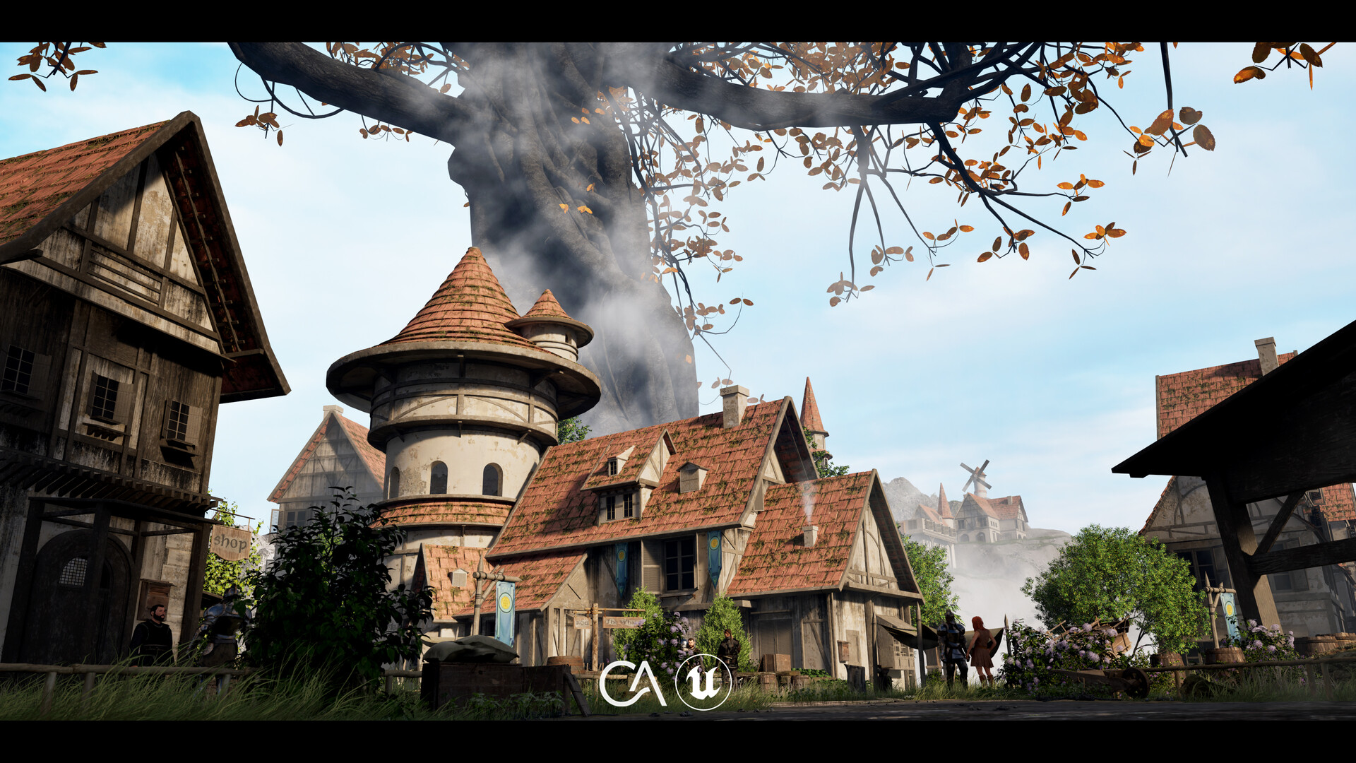 ArtStation - Unreal Engine 5: THE VINES VILLAGE (Medieval Game Environment)