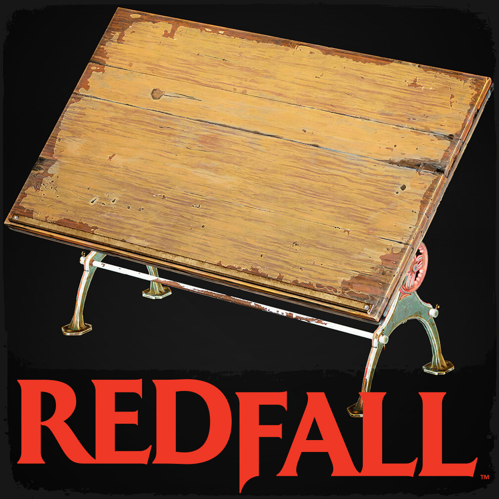 ArtStation - Redfall - Drafting Table