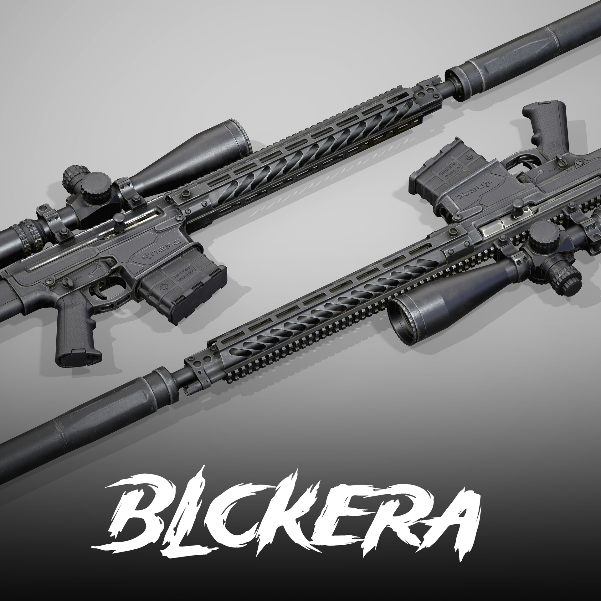 ArtStation - Sniper 300 Win Mag OMEN