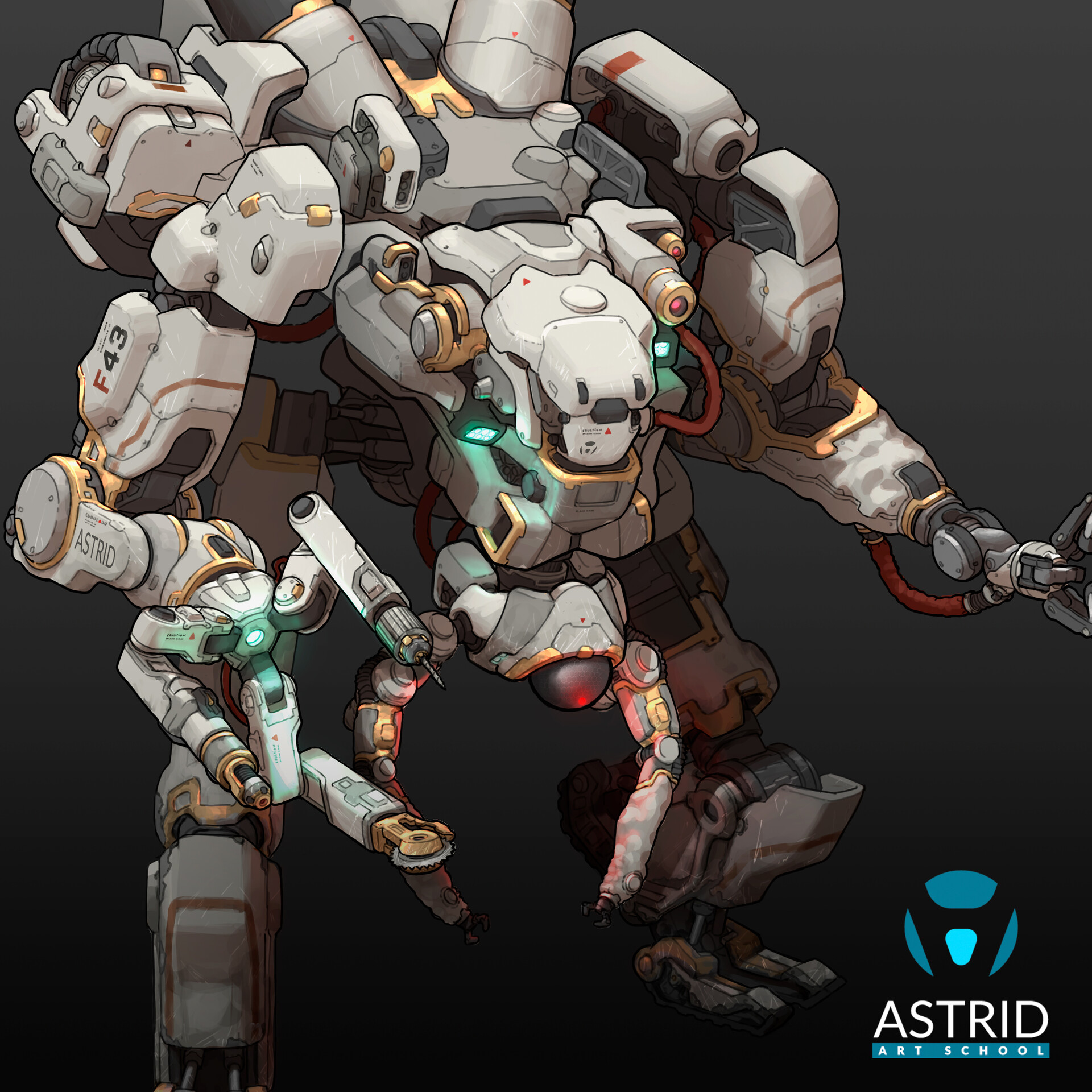 ArtStation - Exploration Mecha