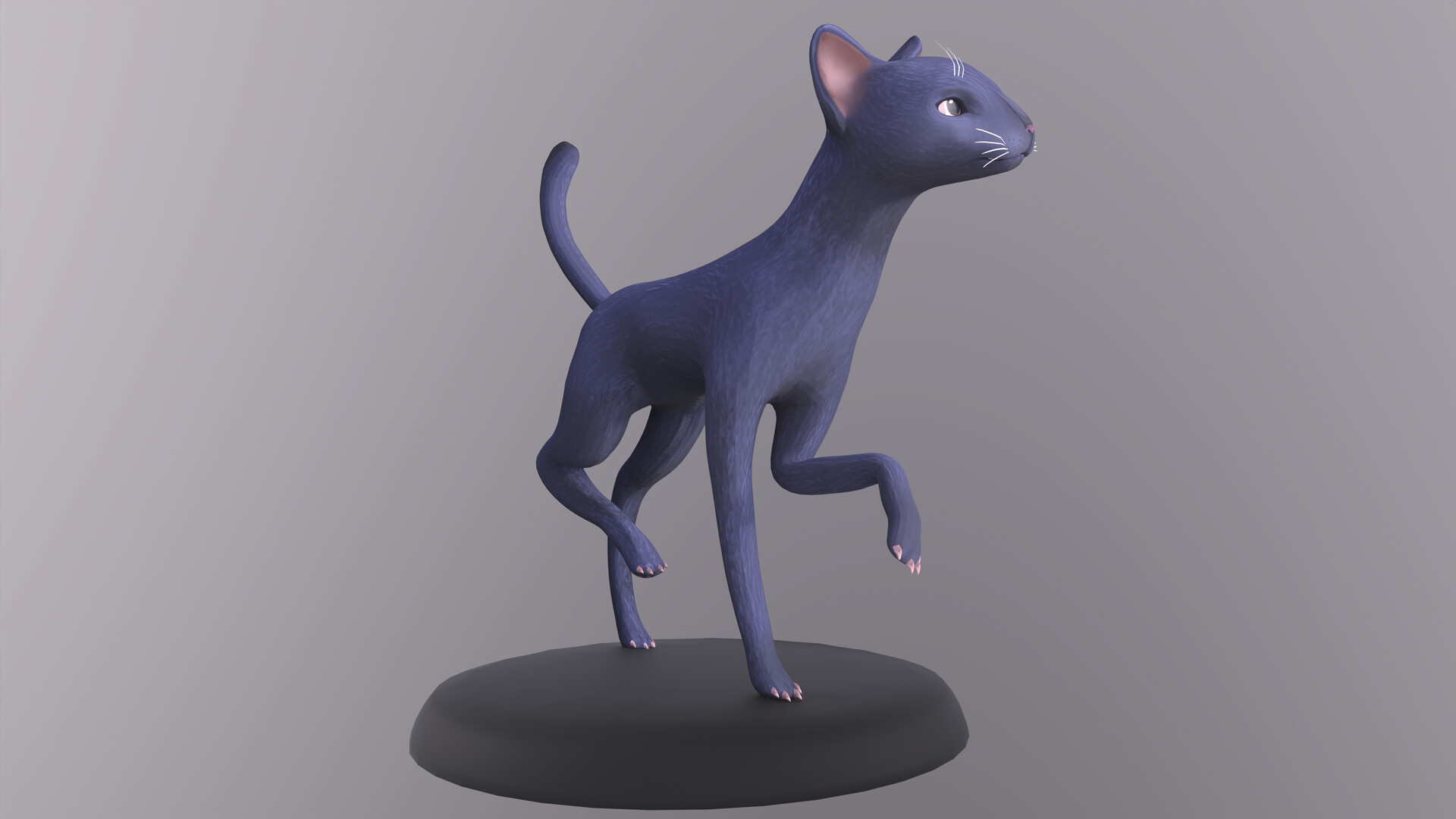 ArtStation - Cat model (Work in progress)