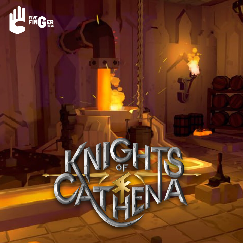 ArtStation - Knights of Cathena Forge - Setdressing and Lighting