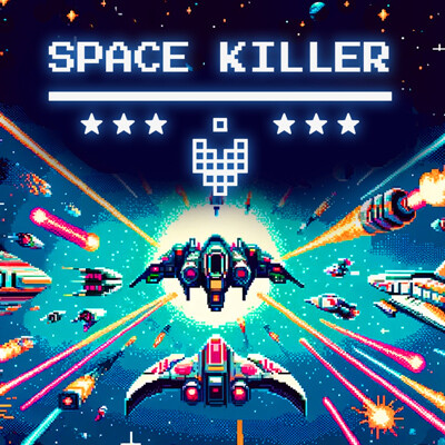 ArtStation - Space Killer - 2D pixel game