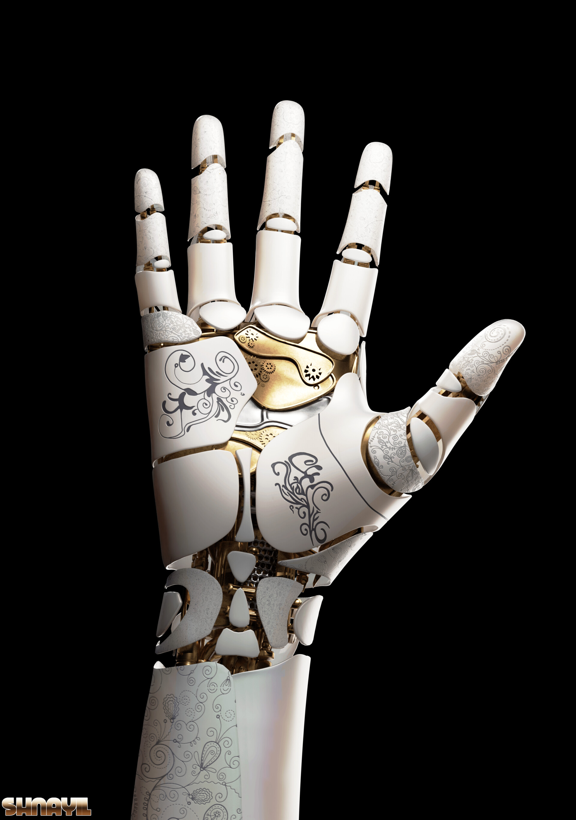 ArtStation - Alita: Battle Angel hand