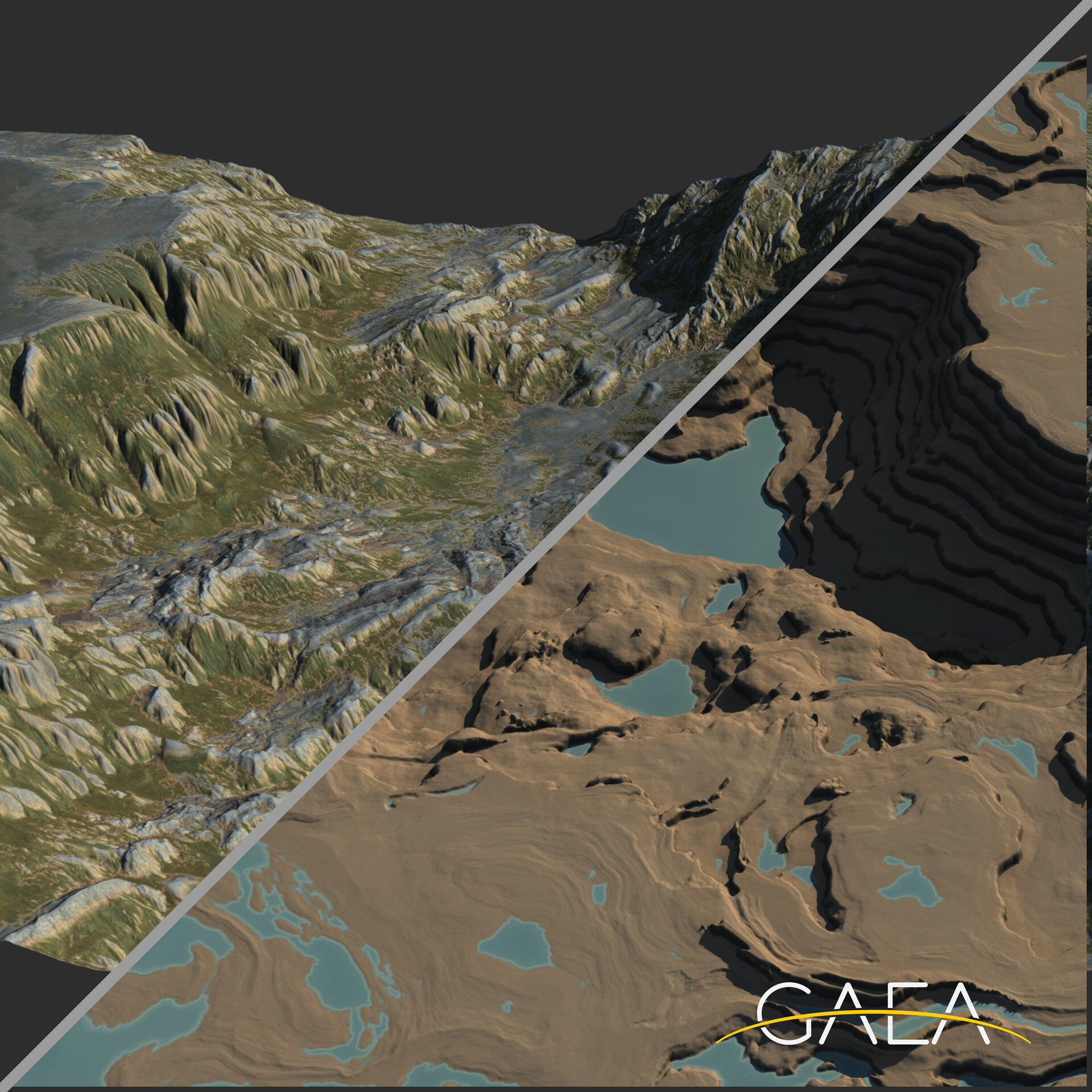 ArtStation - Gaea Practice