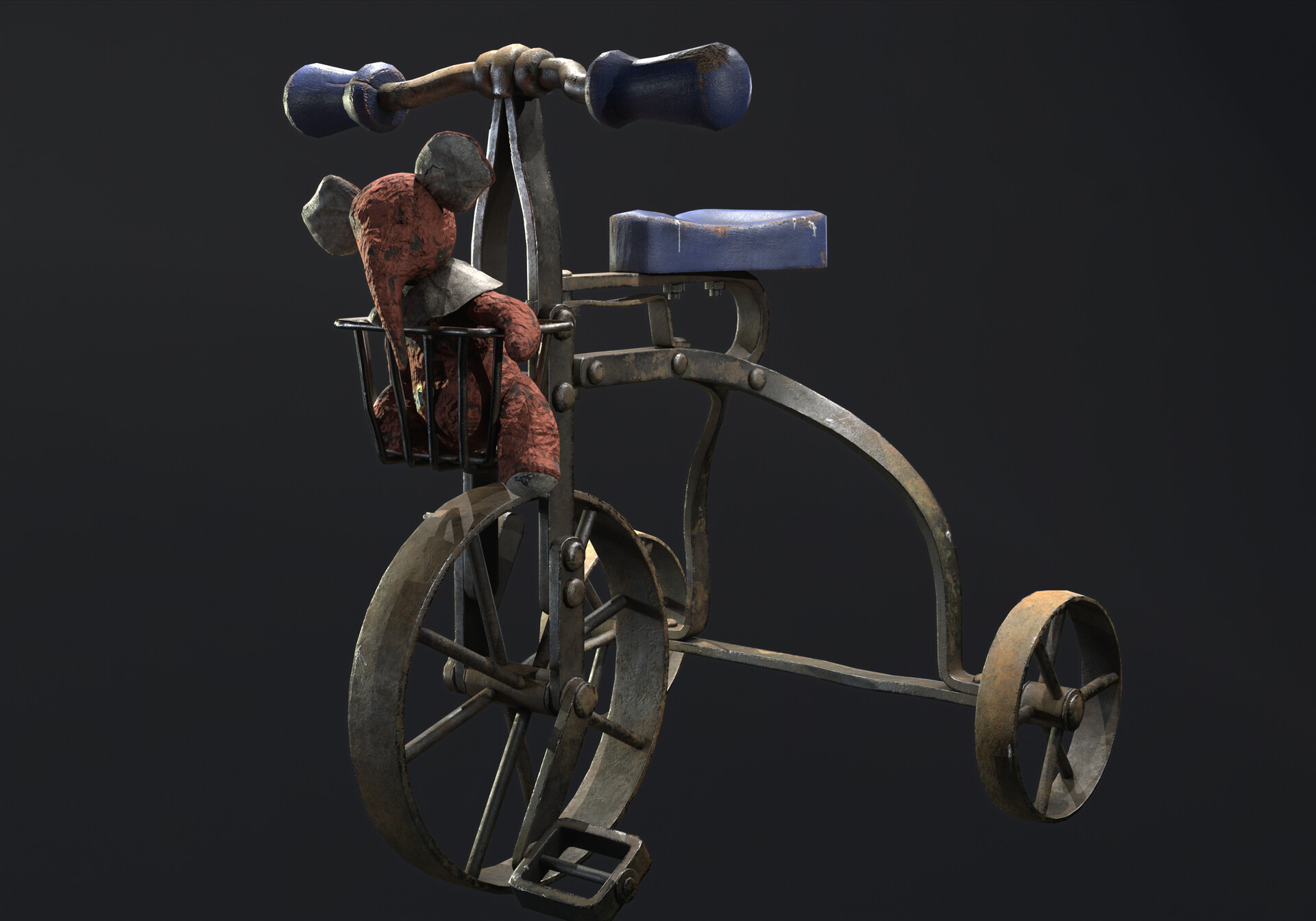 ArtStation - Vintage Trycicle