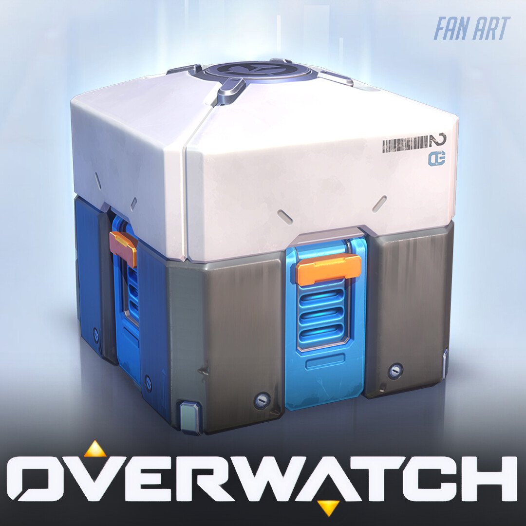 ArtStation - Overwatch - Lootbox Fan Art