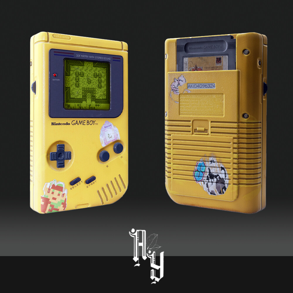 ArtStation - Gameboy Classic, Yellow Variant