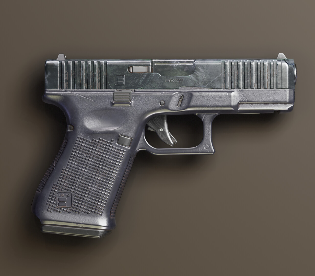 ArtStation - Glock 19 - Weapon Study