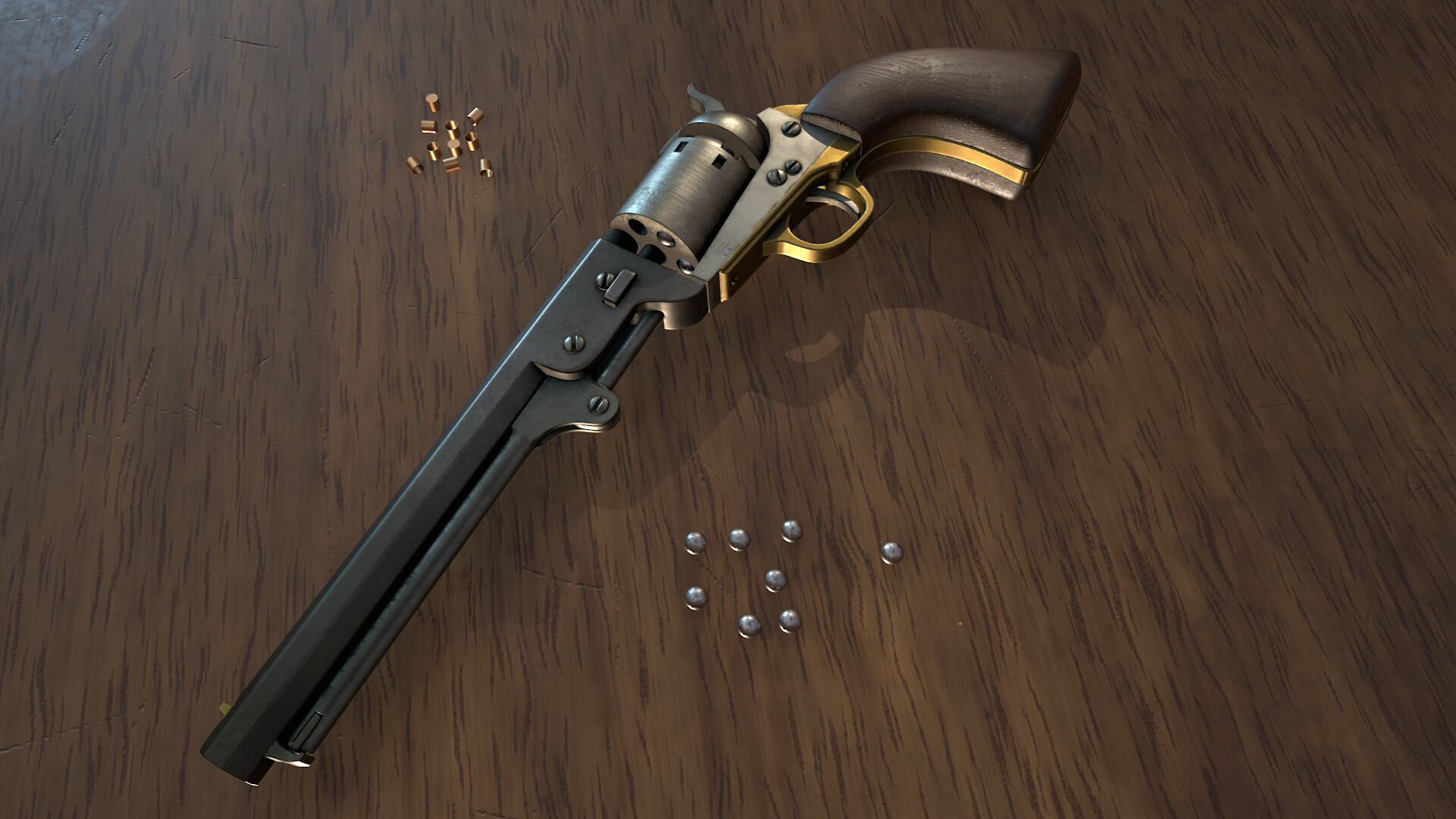ArtStation - Colt Navi revolver