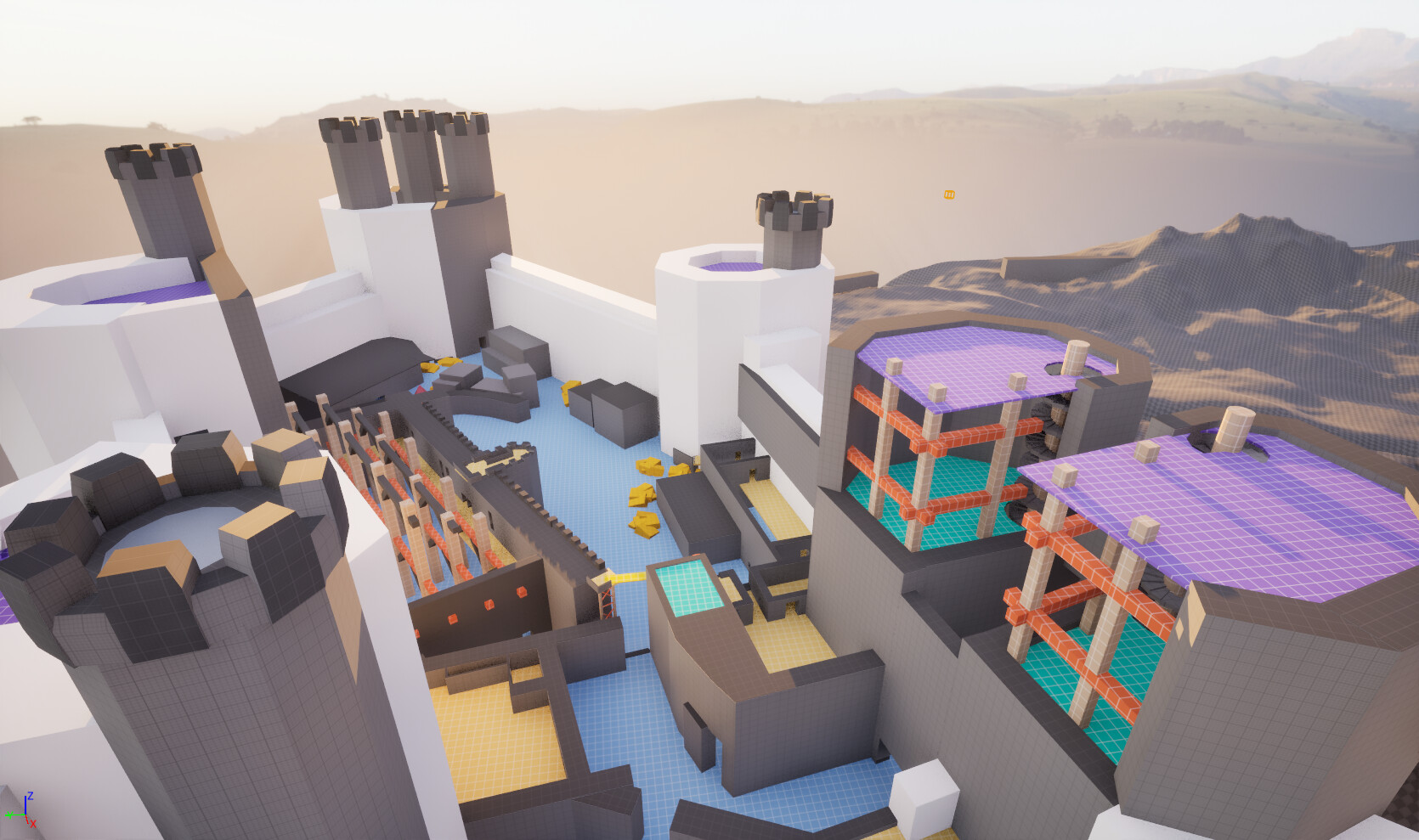 ArtStation - CAERNARVON CASTLE LEVEL BUILD 2.3.5