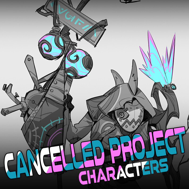 ArtStation - Character explorations for Project LAX(Unreleased) -Vol 1