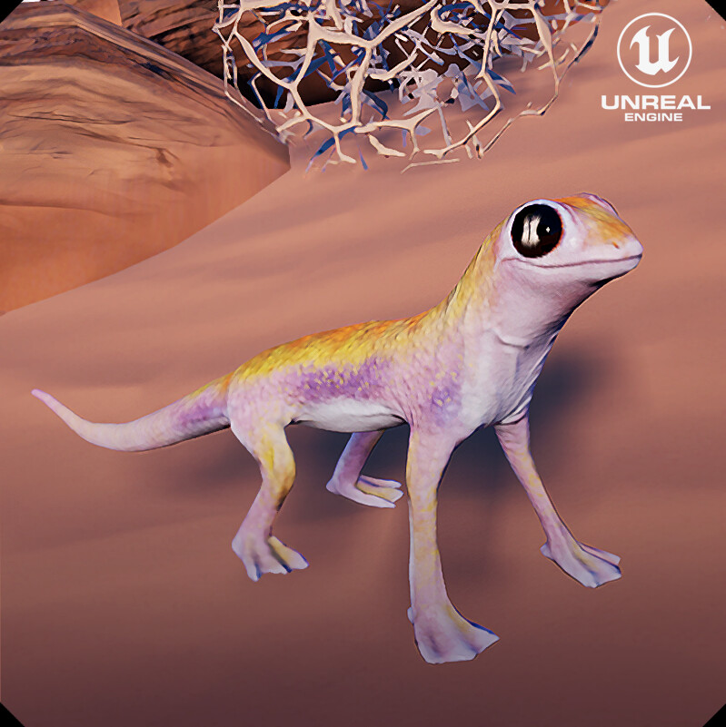 ArtStation - GECKO - Creature design (4th year project)