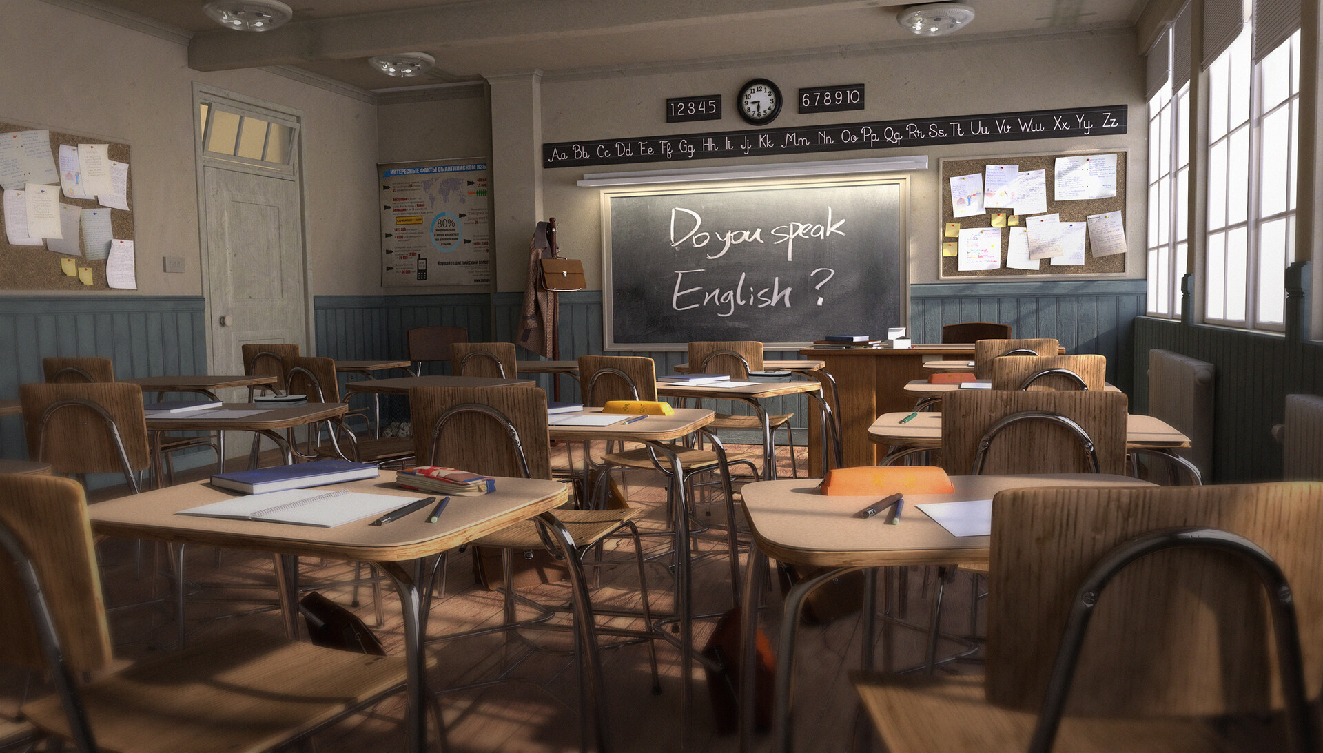 ArtStation - School class