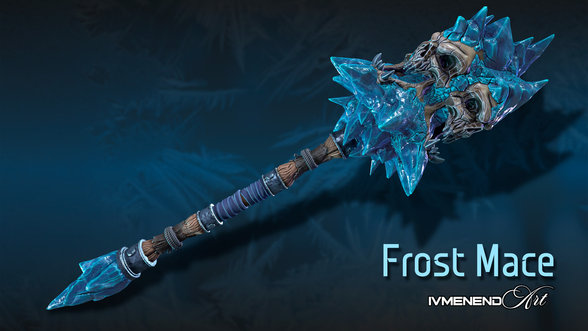 ArtStation - Frost Mace