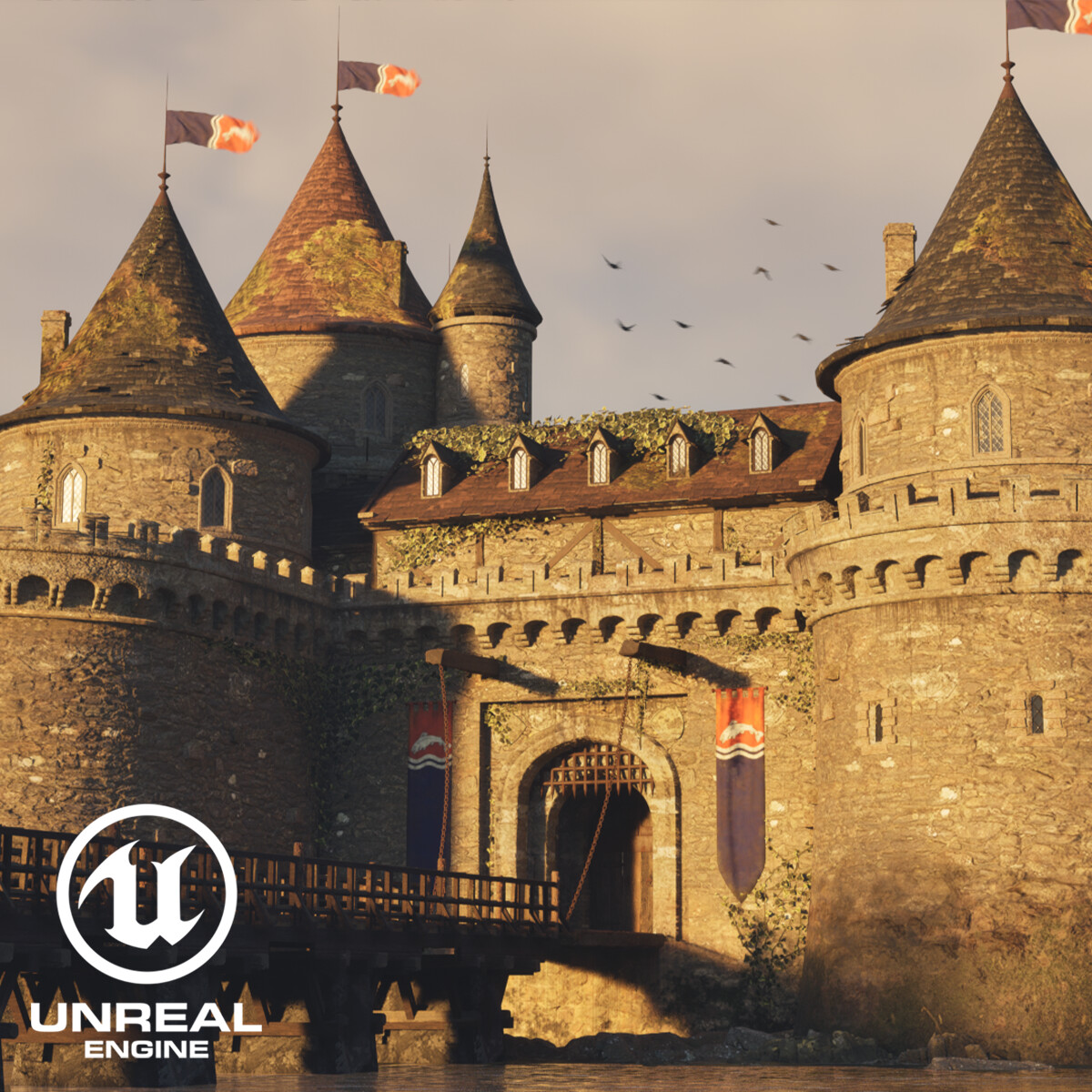 ArtStation - RIVERRUN- Game of Thrones 3D environment Project