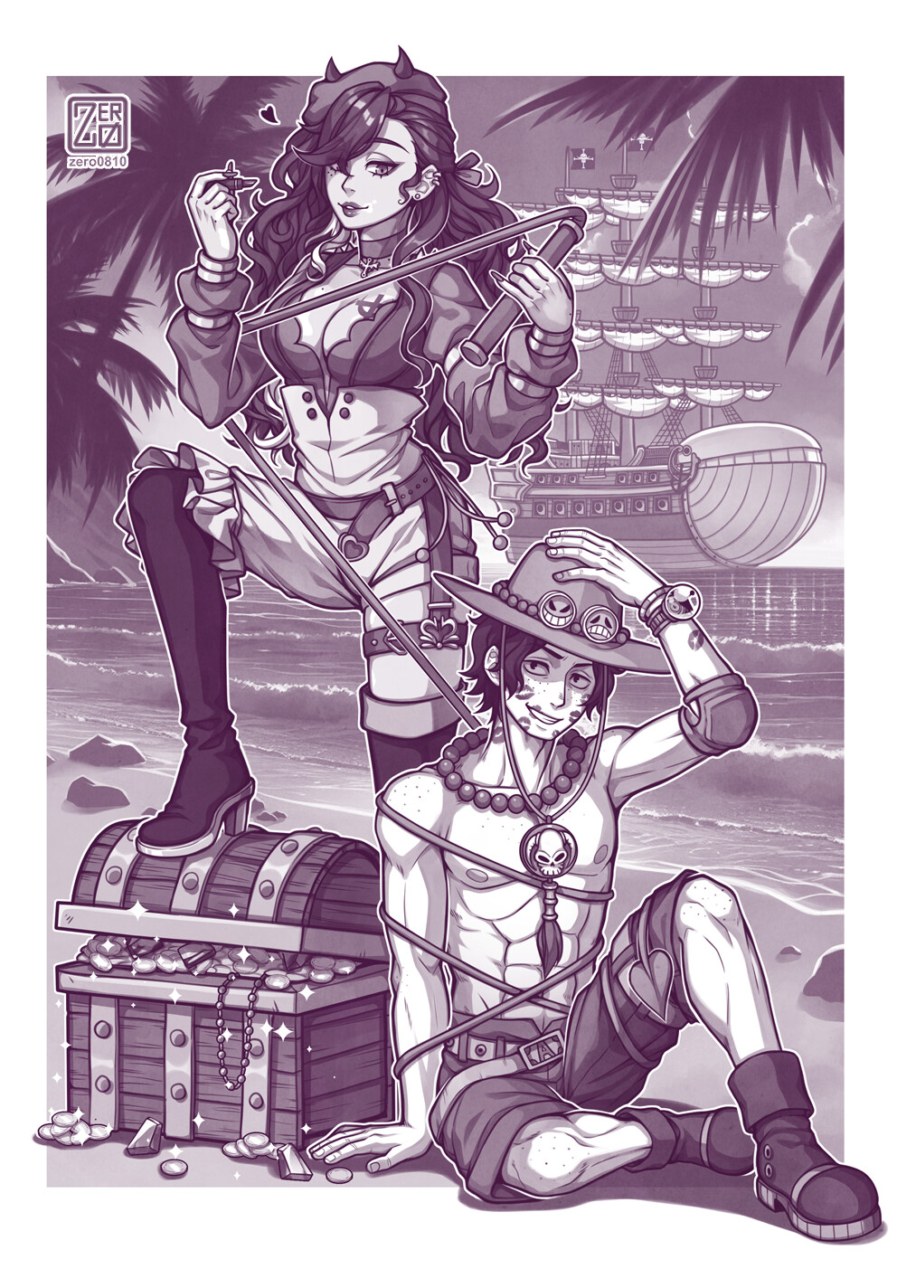 ArtStation - [C] Picnic with a little drama