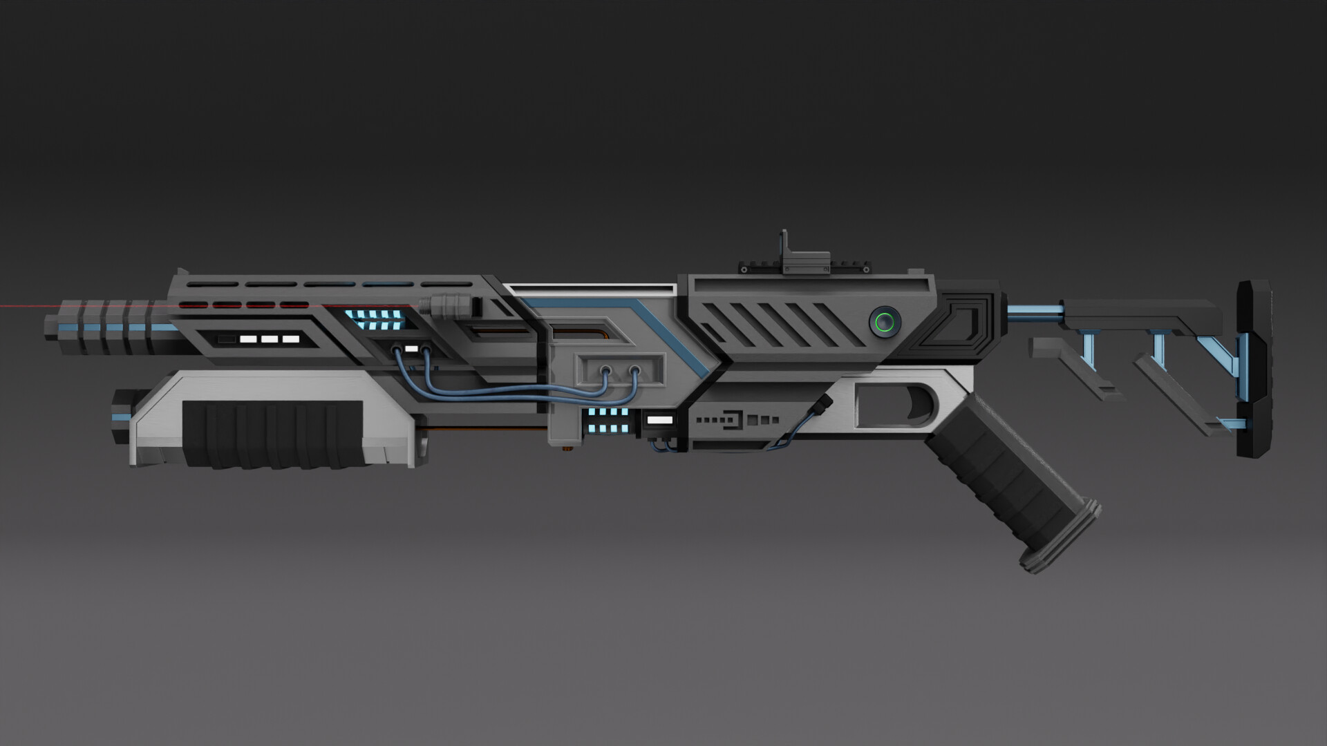 ArtStation - Sci-Fi Plasma Shotgun