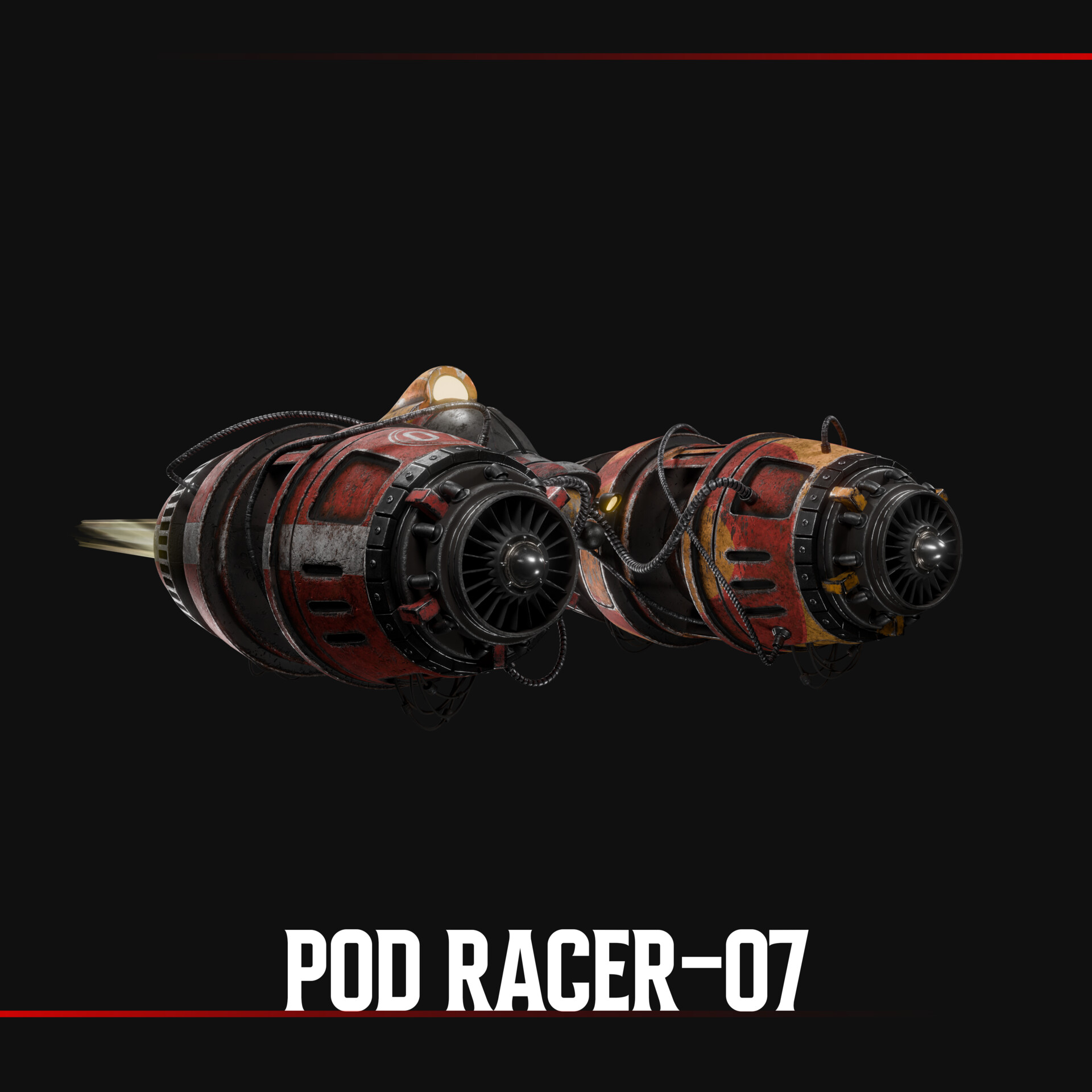 ArtStation - Pod racer