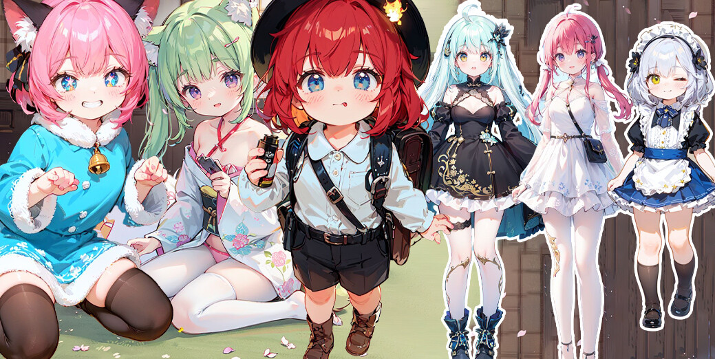 ArtStation - 368 Kawaii Cute Character Inspirations | Design Reference ...