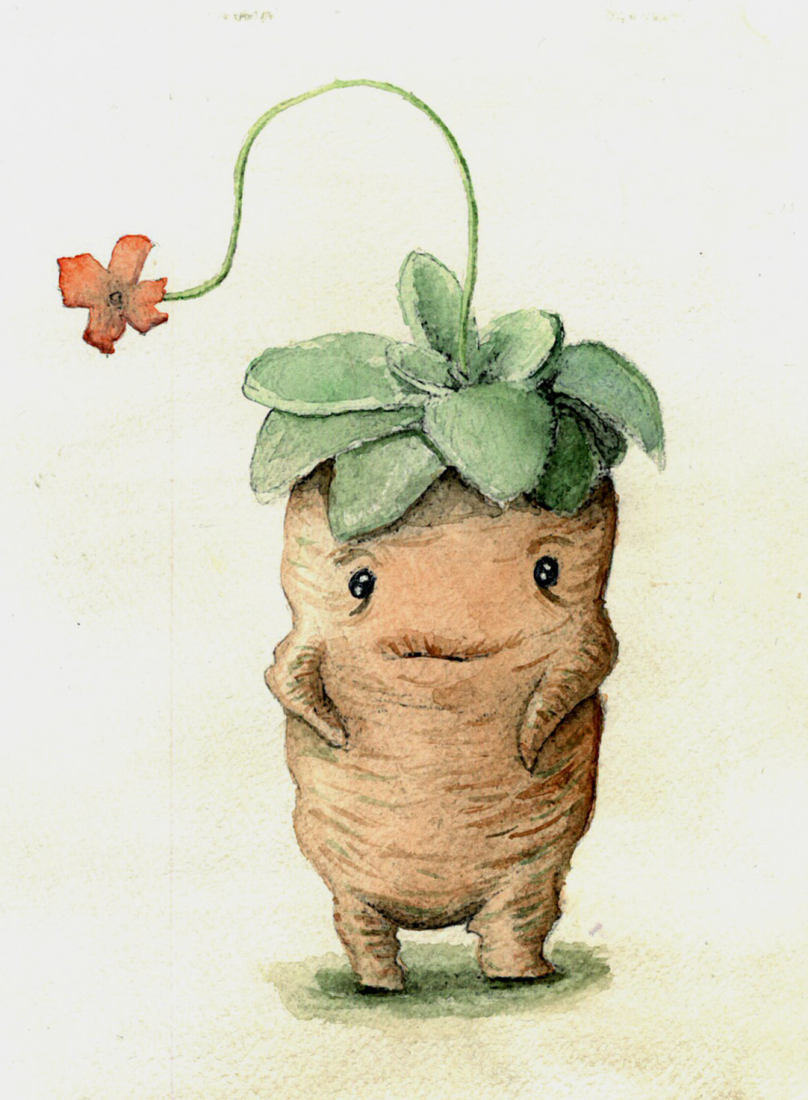 ArtStation - Creature Concept "Flower Head"