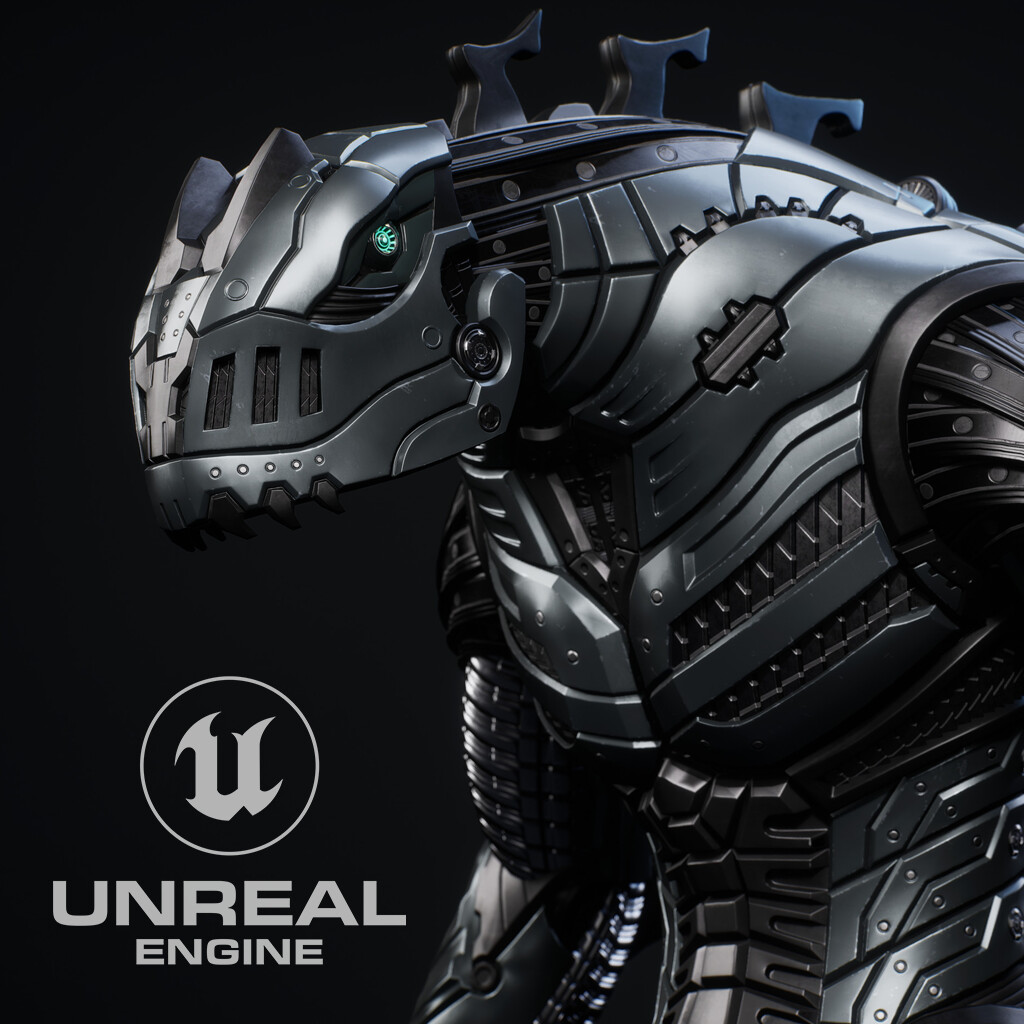 ArtStation - Mecha Lizard