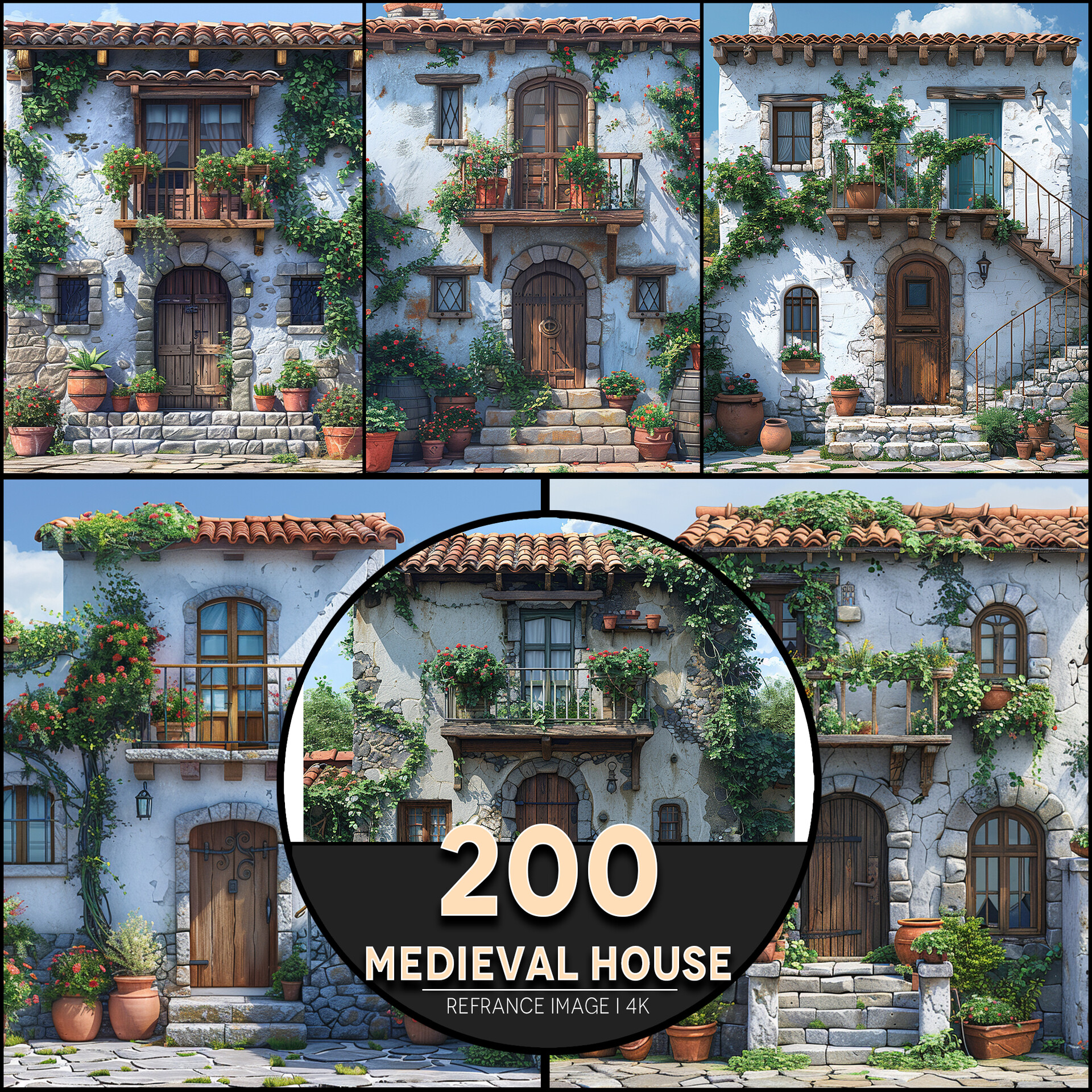 ArtStation - Medieval House 4K Reference/Concept Images