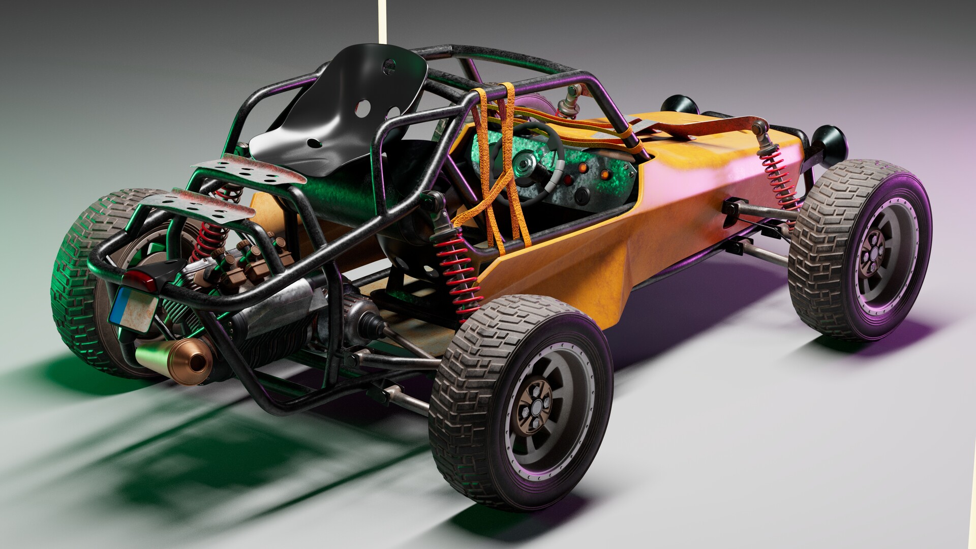 ArtStation - PUBG BUGGY