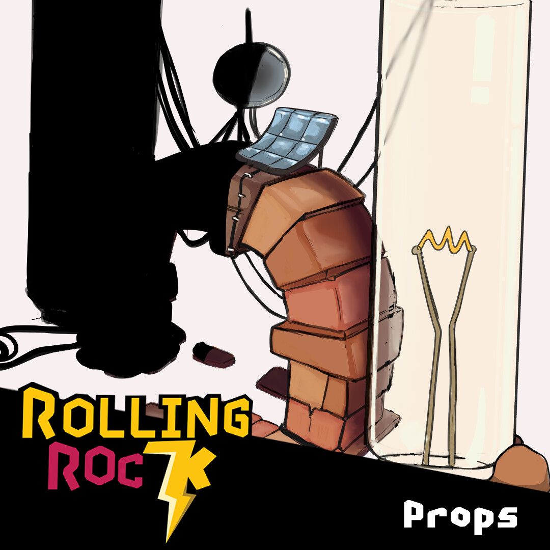 ArtStation - Rolling Rock Props