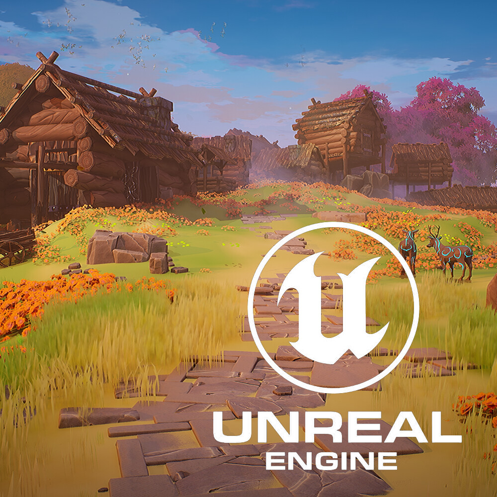 YIJING - UE5二次元场景_UE5 Secondary Scene