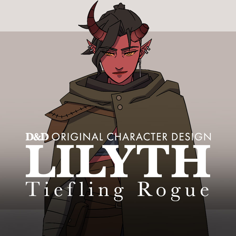 ArtStation - DnD OC - Lilyth Character Concept