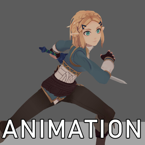 ArtStation - Zelda Attack Animation
