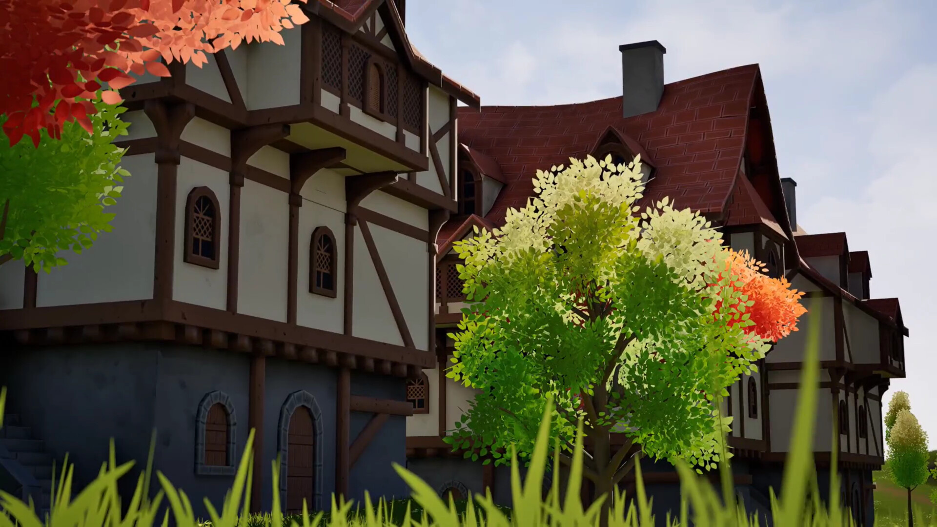 ArtStation - Small 3d Village (Environment)- Unreal