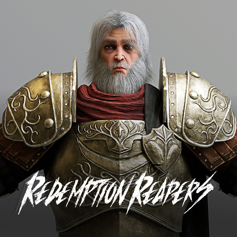ArtStation - Redemption Reapers - General Levante - Model and textures