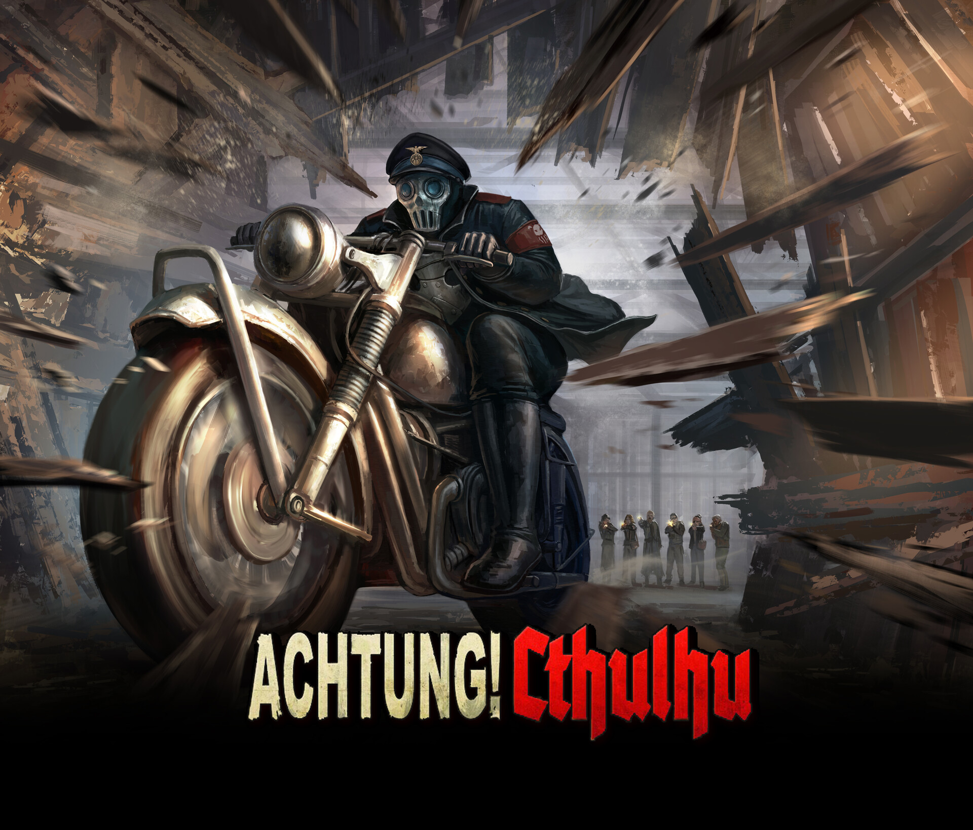 ArtStation - Achtung! Cthulhu 2d20 Starter Set illustration