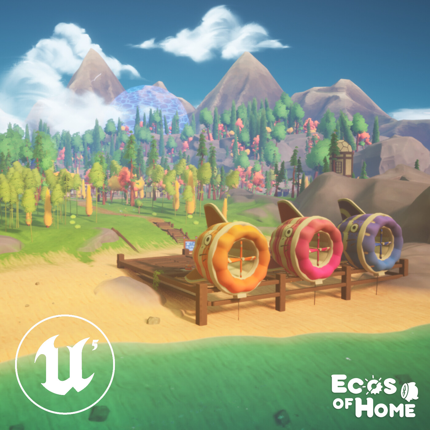 ArtStation - Eco's of Home - Game Screenshots