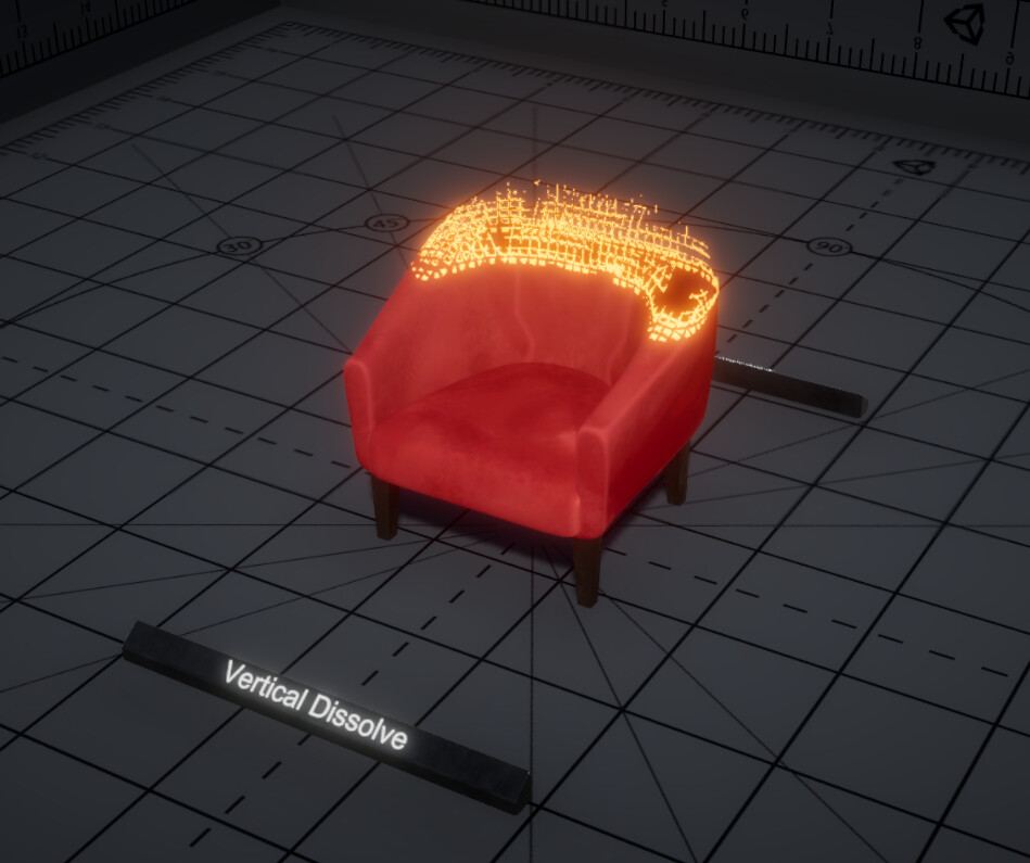 ArtStation - Vertical Dissolve - Shader