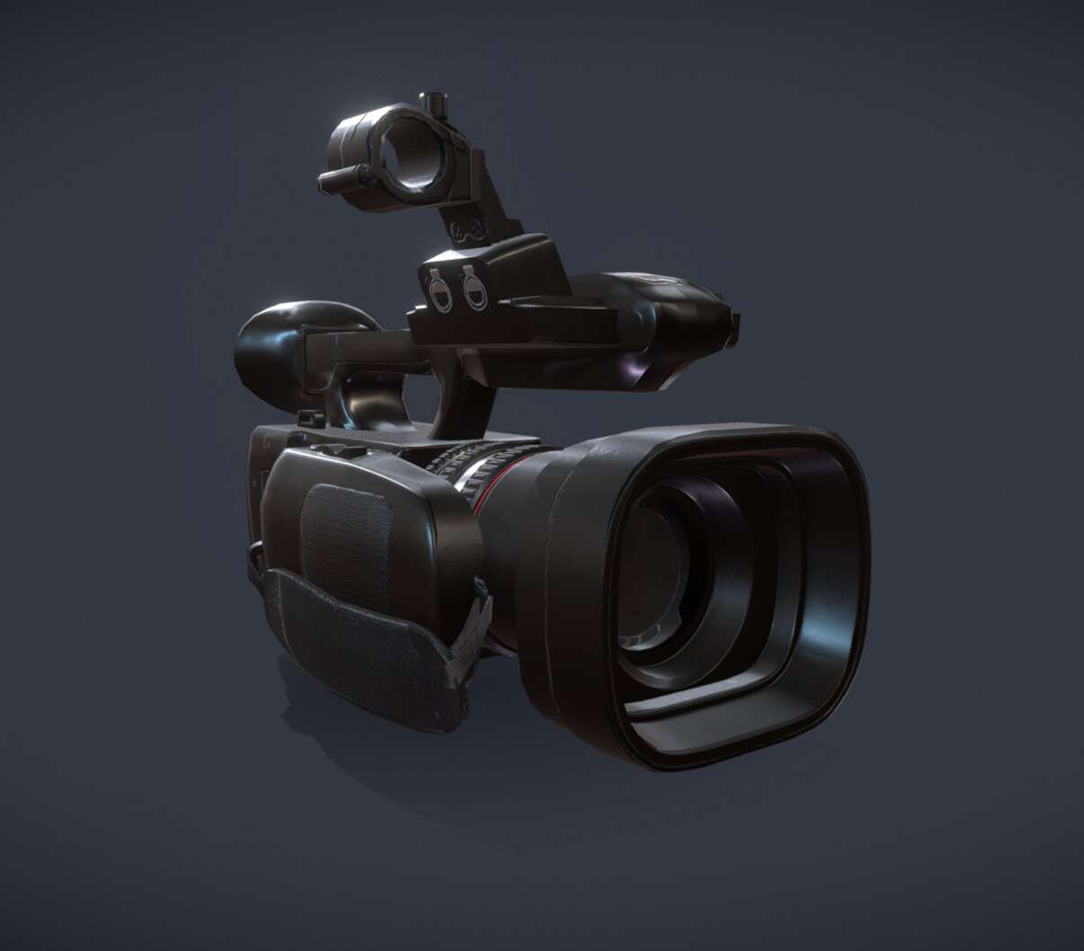 ArtStation - Video Camera Lowpoly Model
