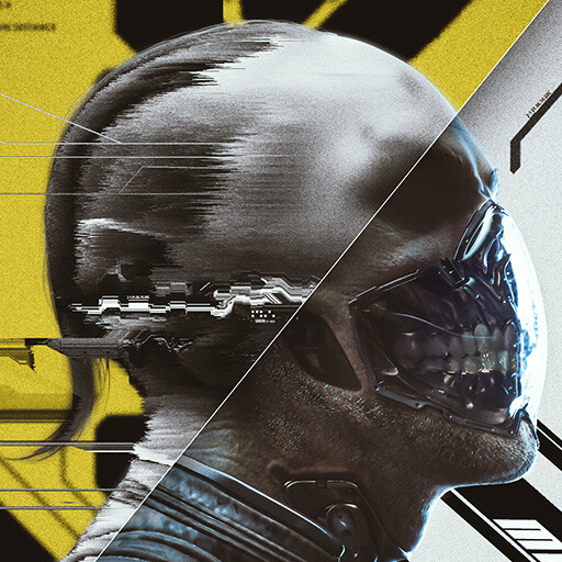 ArtStation - Metal Face