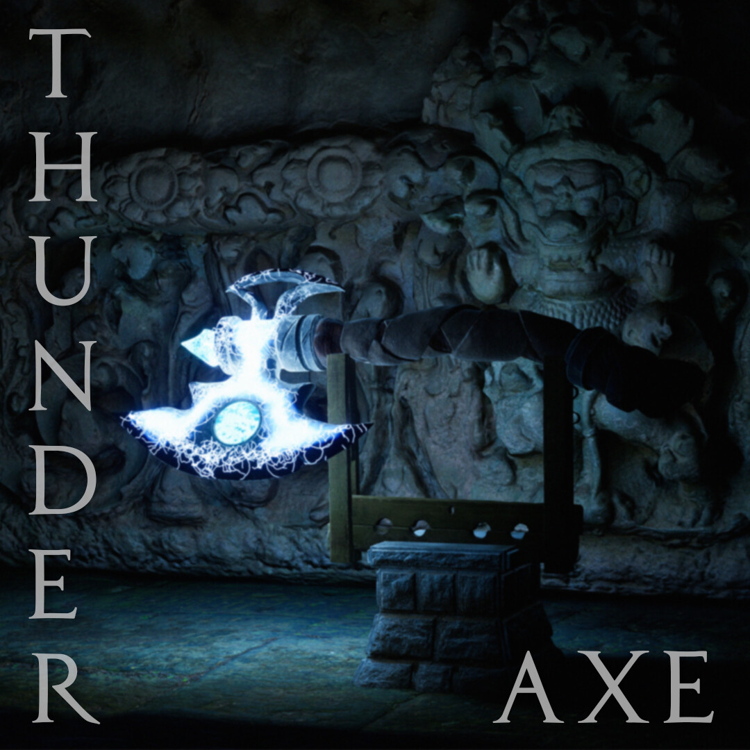 ArtStation - Thunder Axe (UE5)