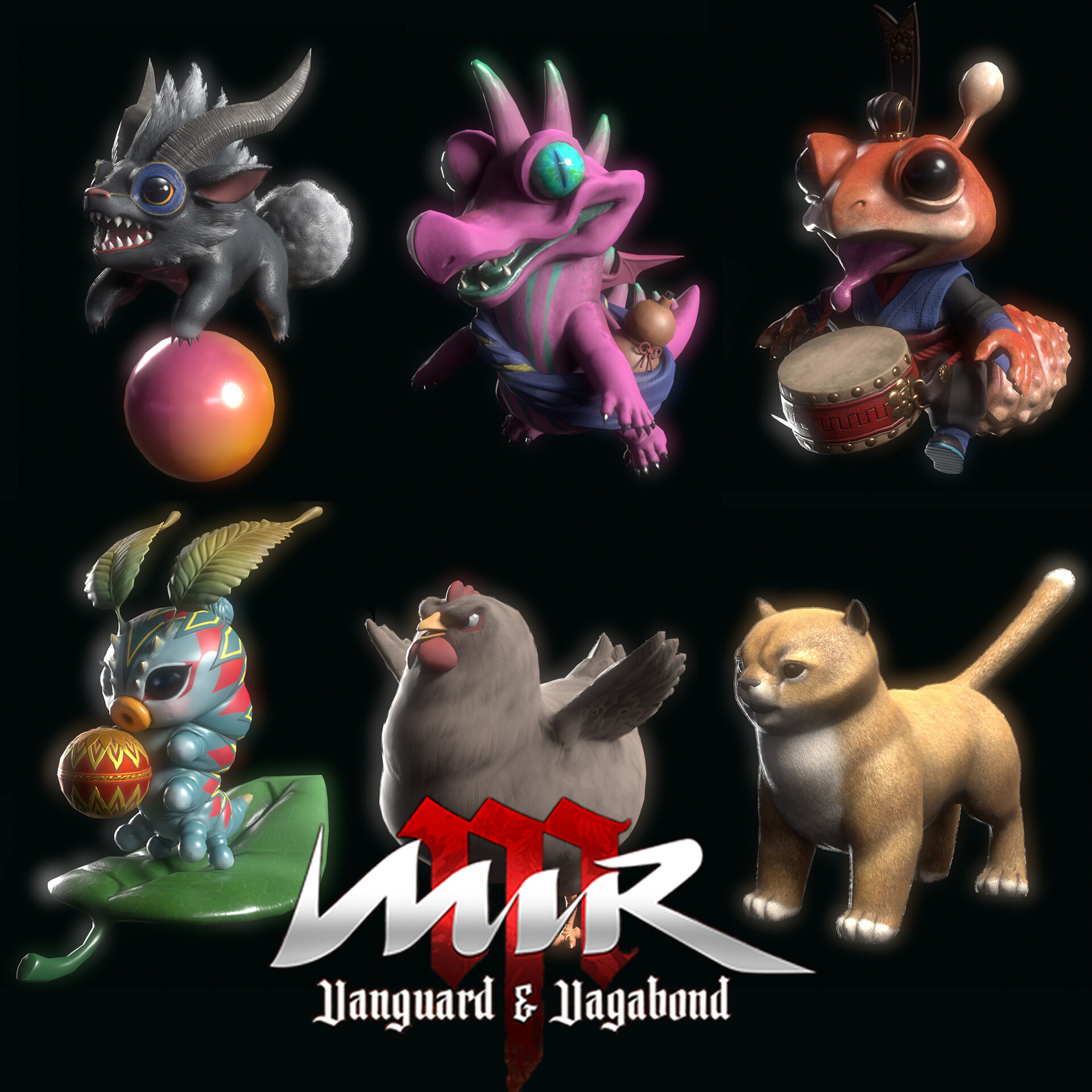ArtStation - MirM Pets 1