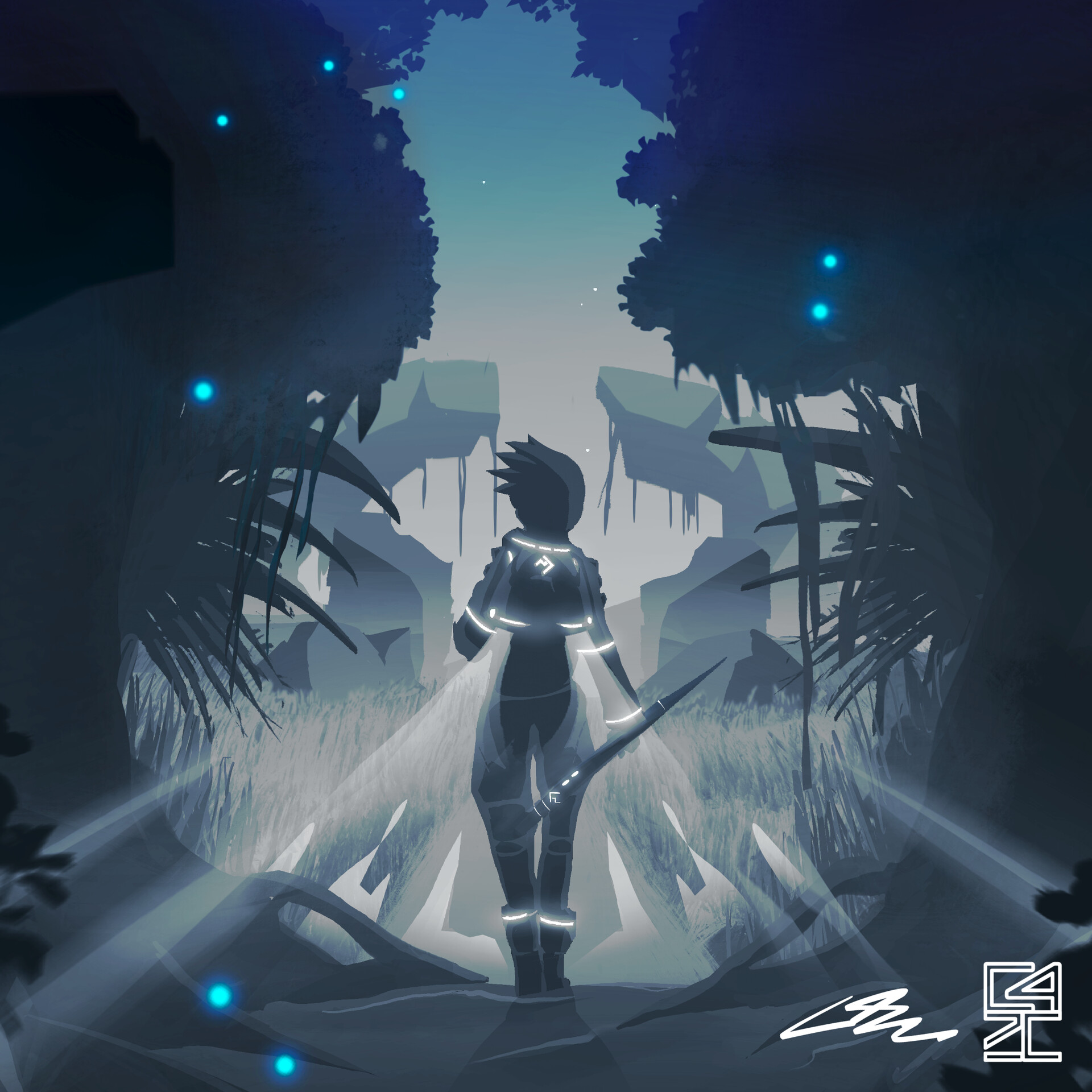 CrezzaC - Ether Forests of Nocteon - (The Raidho Project) - Environment Scene