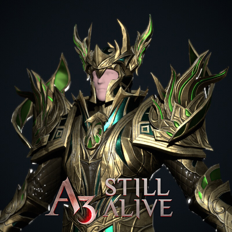 ArtStation - A3 Male Armor 1