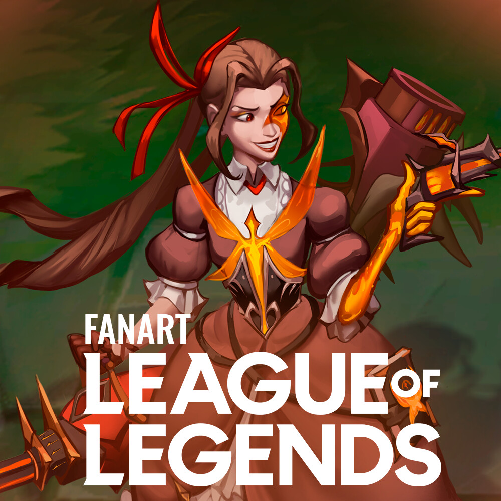 ArtStation - High Noon Jinx skin concept (fanart)