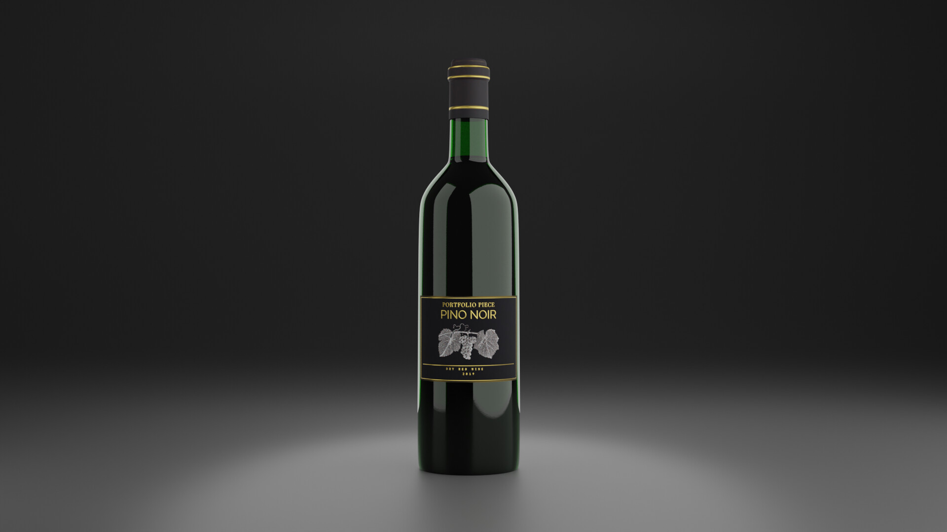 ArtStation - Wine bottle animation