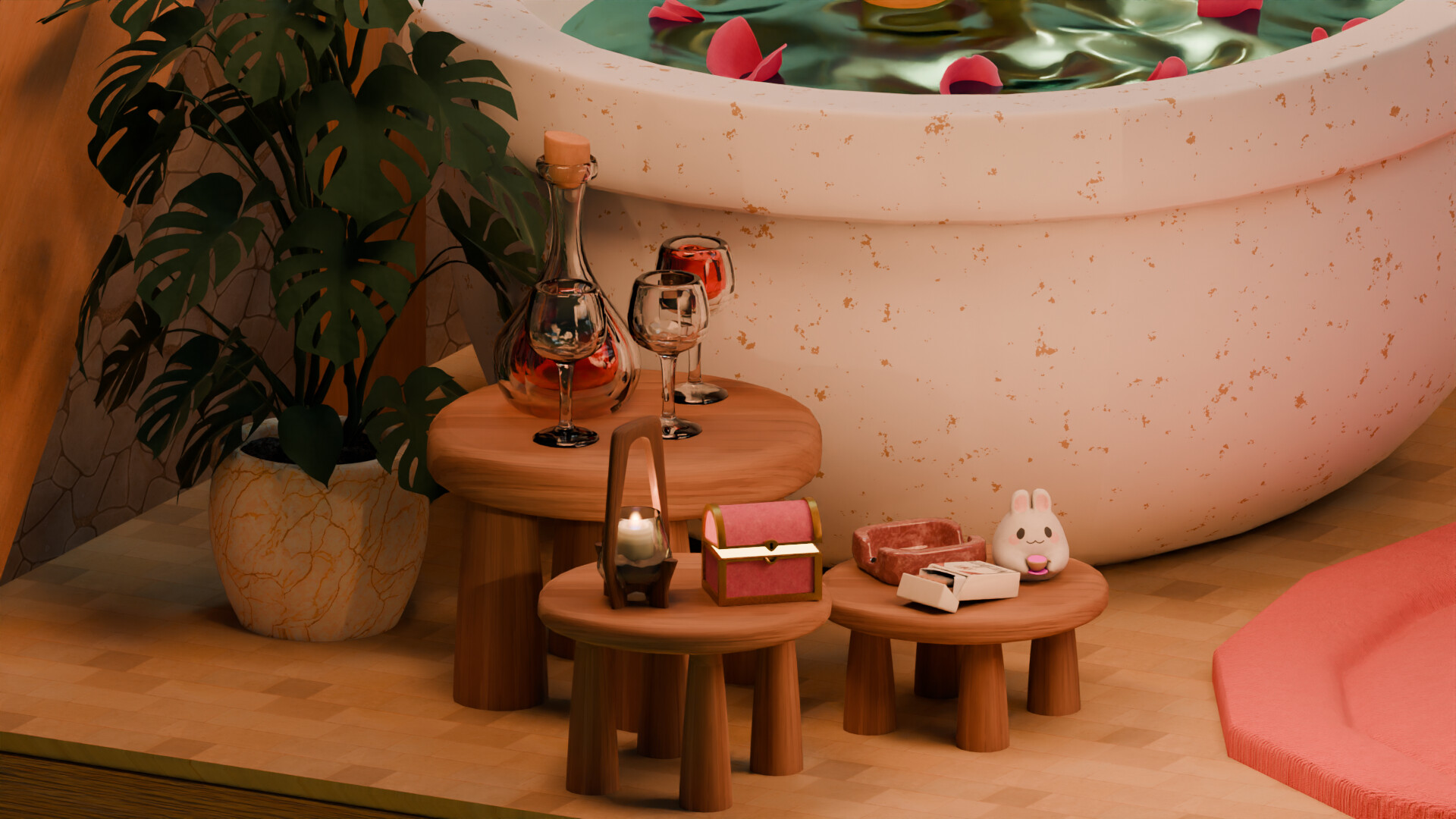 ArtStation - Cozy Bath