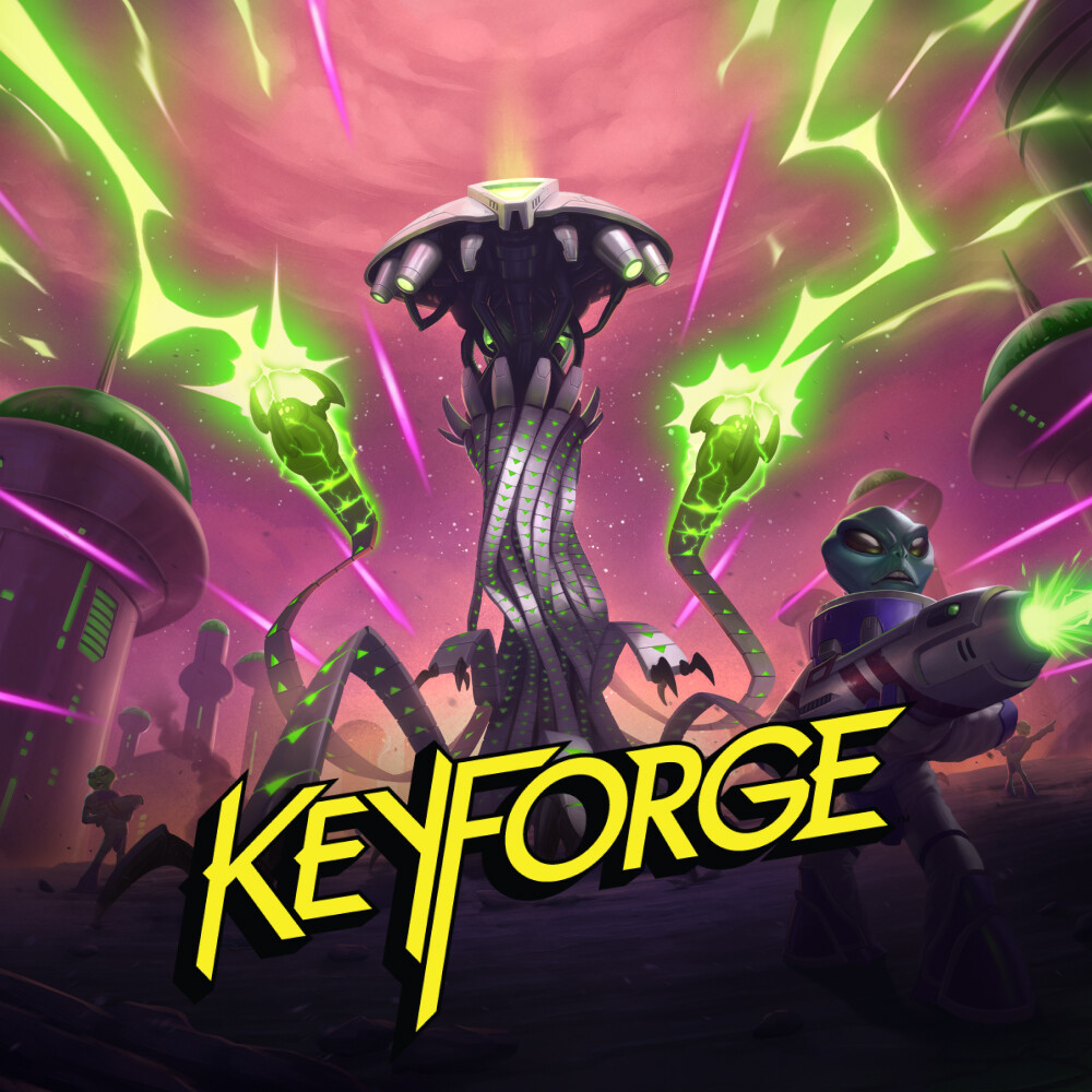 ArtStation - [Keyforge] Elite Disruptzord