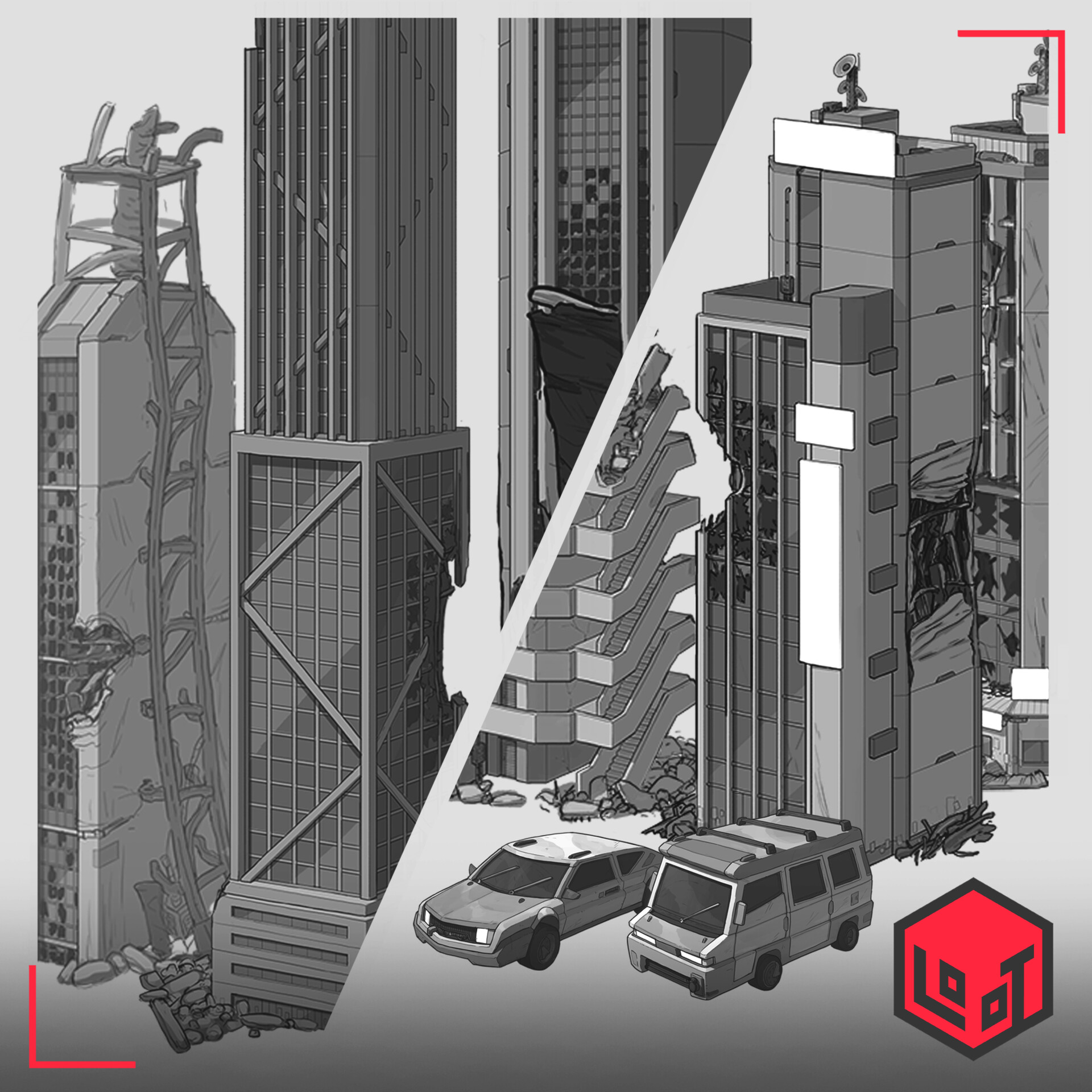 ArtStation - Modular City